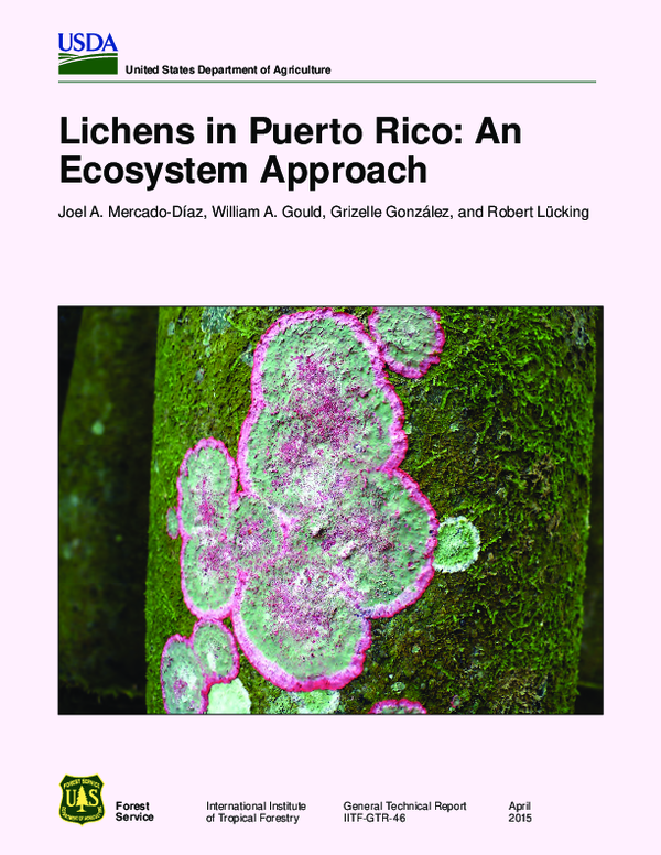(PDF) Lichens in Puerto Rico: an ecosystem approach