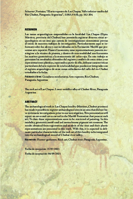 (PDF) El arte rupestre de Las Chapas. Valle inferior-medio del Río ...