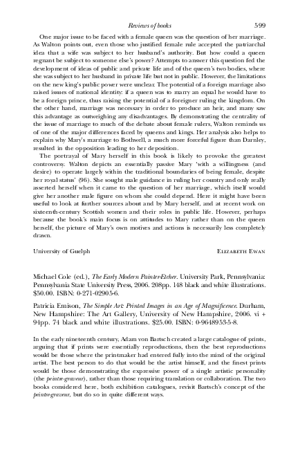 (PDF) The Early Modern Painter-Etcher - edited by Michael Cole and The ...