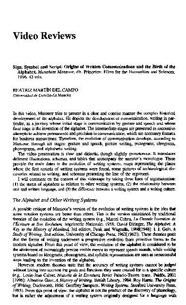 (PDF) Sign, Symbol and Script: Origins of Written Communications and ...