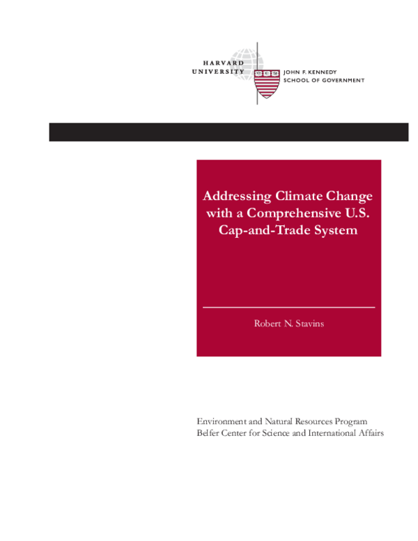 (PDF) Addressing climate change