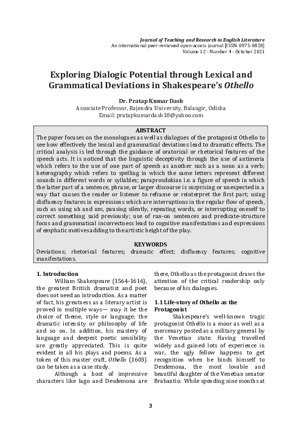 (PDF) Exploring Dialogic Potential through Lexical and Grammatical ...