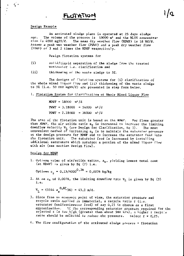 (PDF) Flotation Design Example