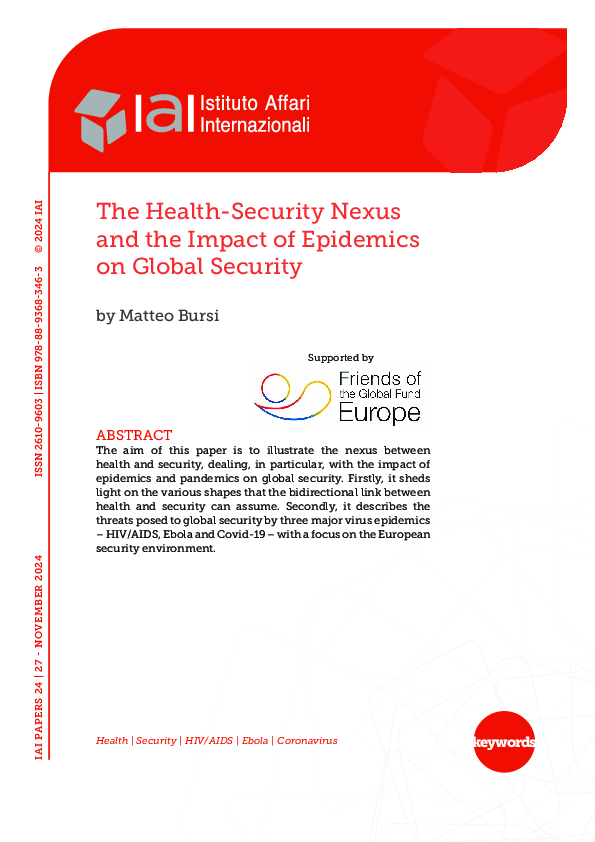 (PDF) The Health-Security Nexus and the Impact of Epidemics on Global ...