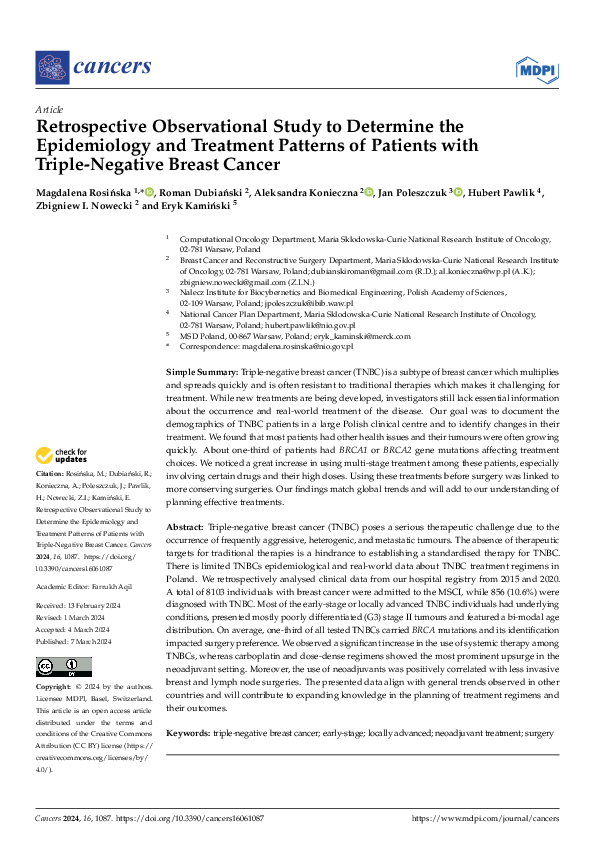 (PDF) Retrospective Observational Study to Determine the Epidemiology ...