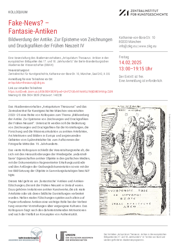 (PDF) Fake News? – Fantasy Antiquities Visualizing Antiquity. On the ...