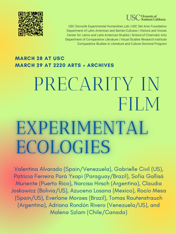 (PDF) Precarity in Film: Experimental Ecologies