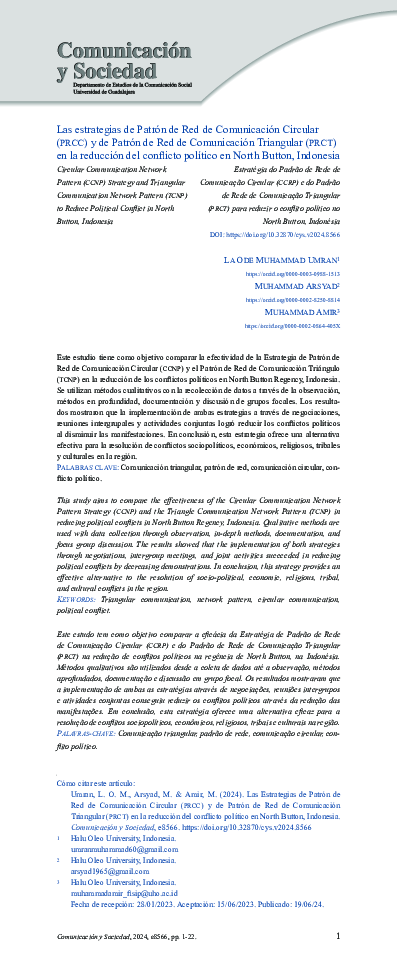 (PDF) Las estrategias de Patrón de Red de Comunicación Circular (prcc) y de Patrón de Red de ...