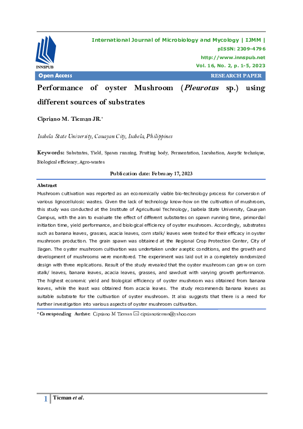 (PDF) Effects of Trichoderma asperellum and arbuscular mycorrhizal fungi on Dombeya torrida ...