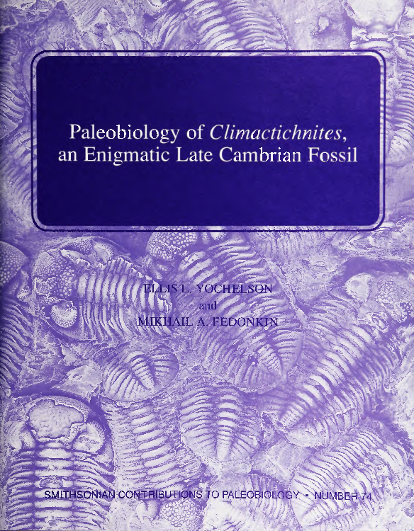 (PDF) Paleobiology of Climactichnites, an Enigmatic Late Cambrian ...