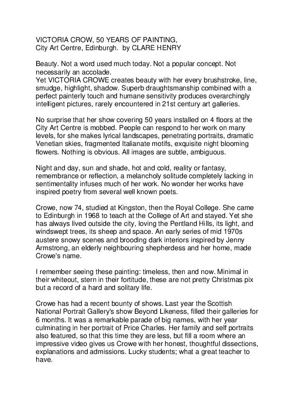 (PDF) VICTORIA CROW Oct 2019