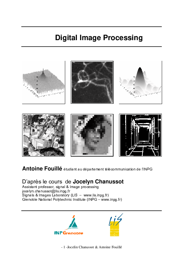 (PDF) Digital Image Processing || Introduction