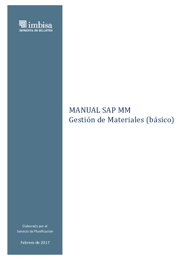 (PDF) Manual SAP MM