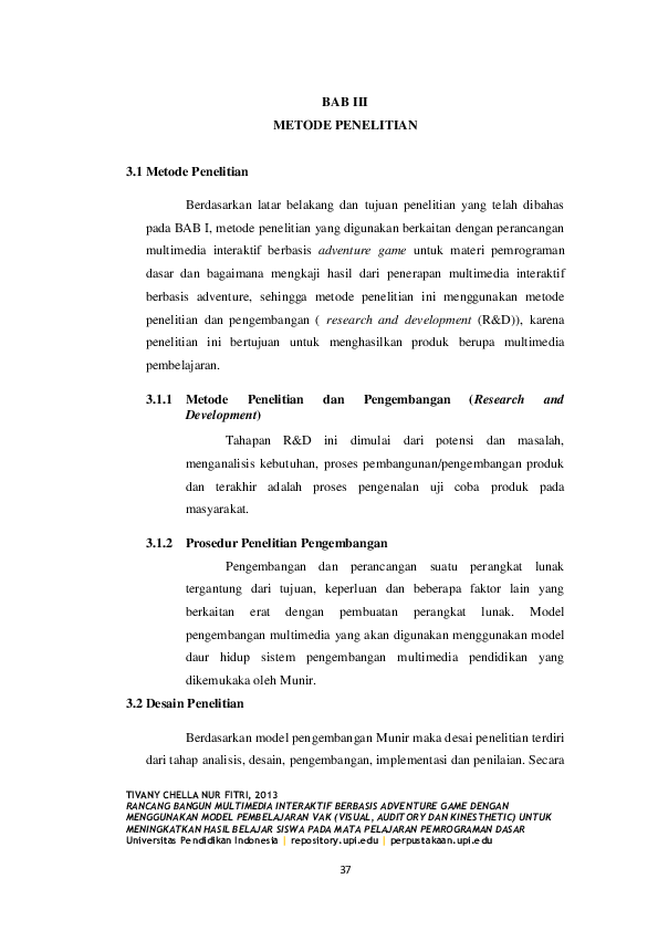 (PDF) Rancang Bangun Multimedia Interaktif Berbasis Adventure Game ...