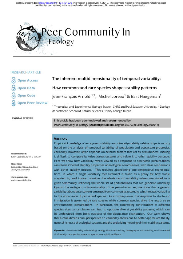 (PDF) The inherent multidimensionality of temporal variability: How ...