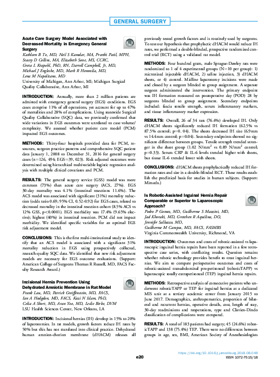 (PDF) Incisional Hernia Prevention Using Dehydrated Amniotic Membrane ...