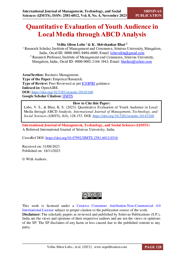 (PDF) Quantitative Evaluation of Youth Audience in Local Media through ...