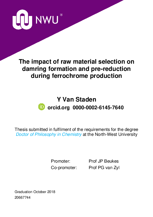 (PDF) The impact of raw material selection on damring formation and pre ...