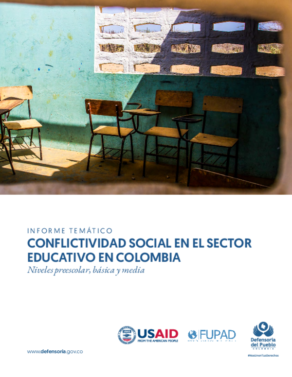 (PDF) CONFLICTIVIDAD SOCIAL EN EL SECTOR EDUCATIVO EN COLOMBIA