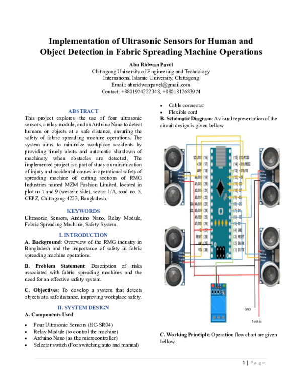 (PDF) Implementation of Ultrasonic Sensors for Human and Object ...