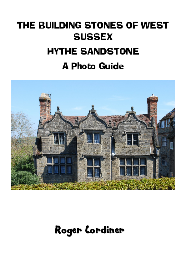 (PDF) The Building Stones of West Sussex, Hythe Sandstone, a Photo Guide