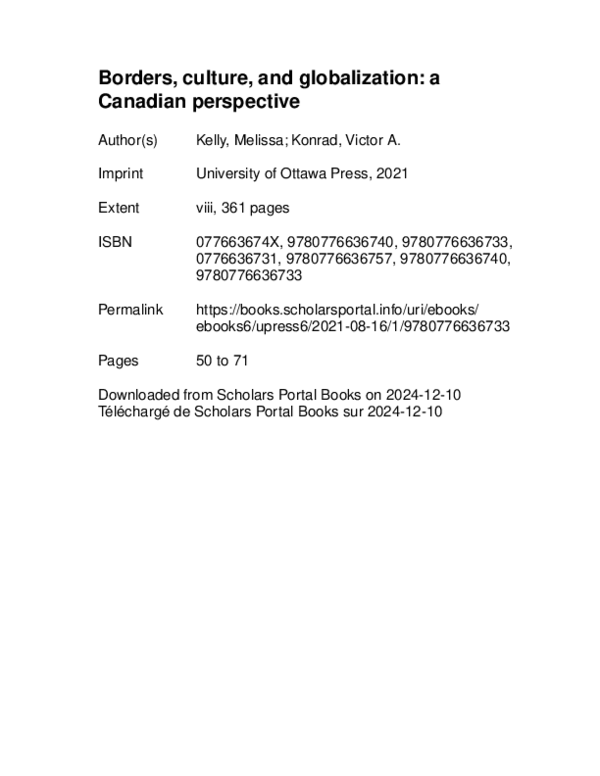 (PDF) CHAPTER 1 Sight and Site on the Line: The Cultural Imaginary of ...