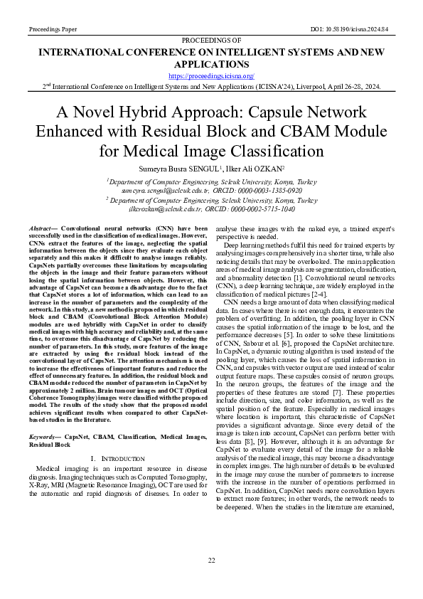 (PDF) A Novel Hybrid Approach: Capsule Network Enhanced with Residual ...