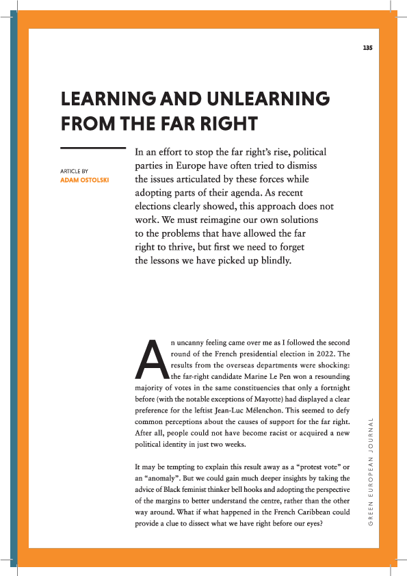 (PDF) Learning and Unlearning from the Far Right