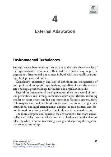 (PDF) External Adaptation