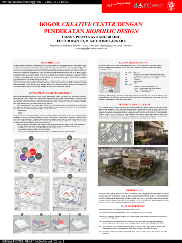 (PDF) Bogor Creative Center Dengan Pendekatan Biophilic Design