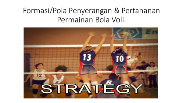 (PDF) Formasi/Pola Penyerangan & Pertahanan Permainan Bola Voli