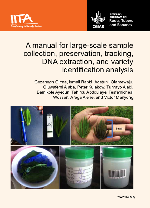 (PDF) A manual for large-scale sample collection, preservation ...