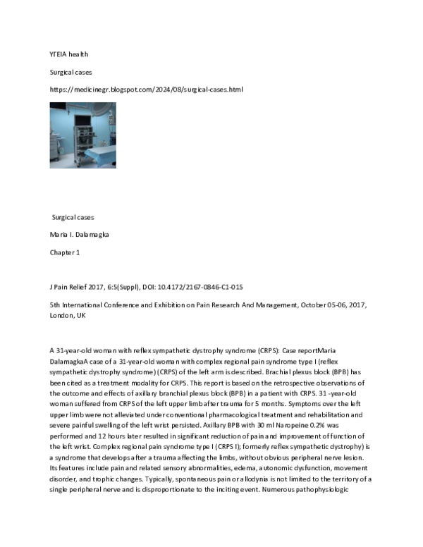 (PDF) Surgical cases