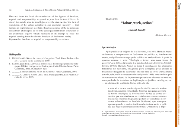 (PDF) Labor, Work, Action