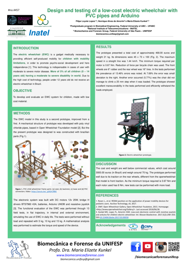 (PDF) Low-Cost Electric Wheelchair Design with Arduino
