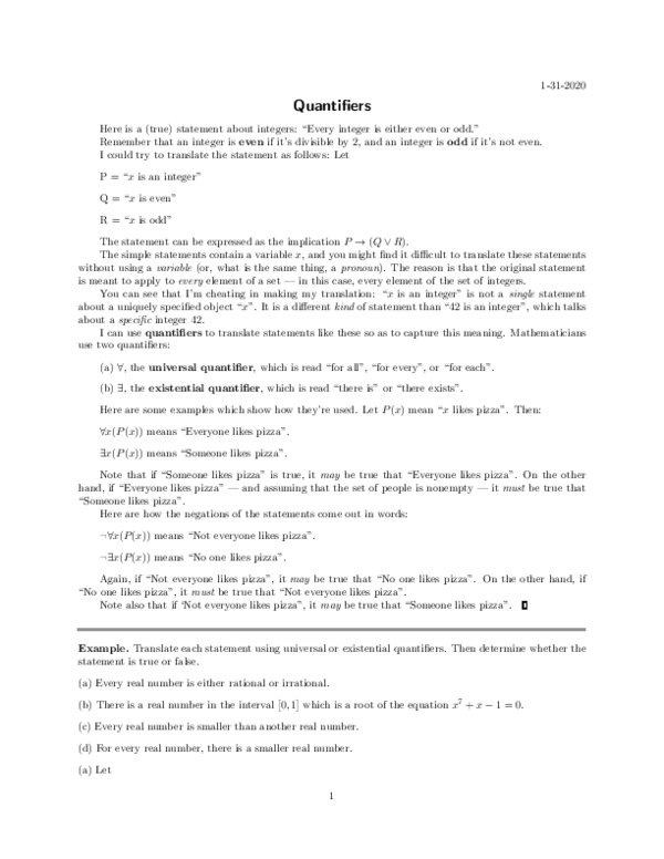 (PDF) Quantifiers