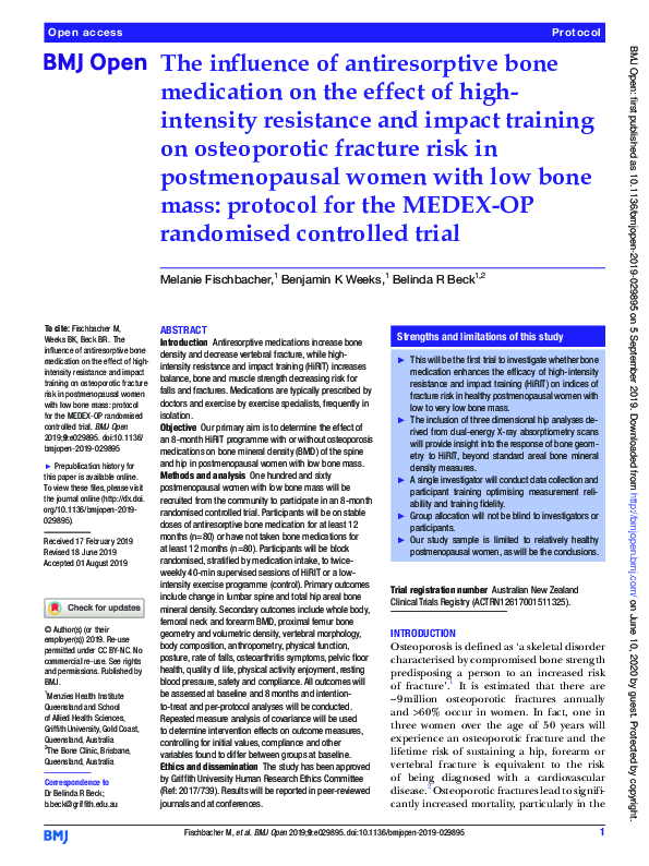 (PDF) The influence of antiresorptive bone medication on the effect of ...