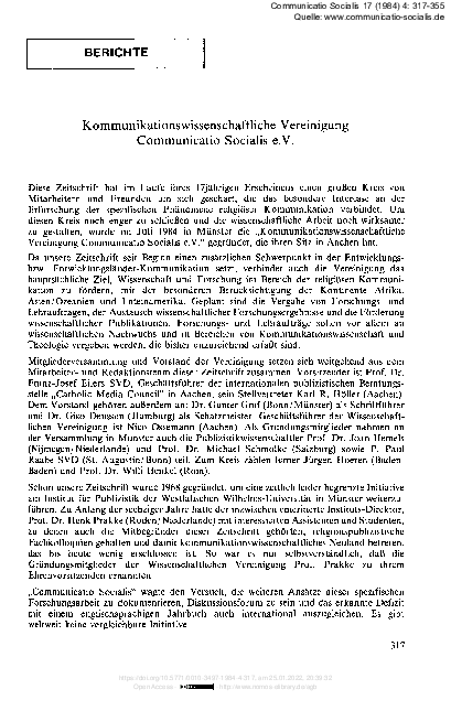 (PDF) Berichte - Dokumentation - Chronik