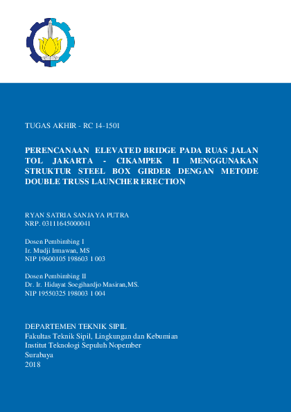 (PDF) Perencanaan Elevated Bridge Pada Ruas Jalan Tol Jakarta ...