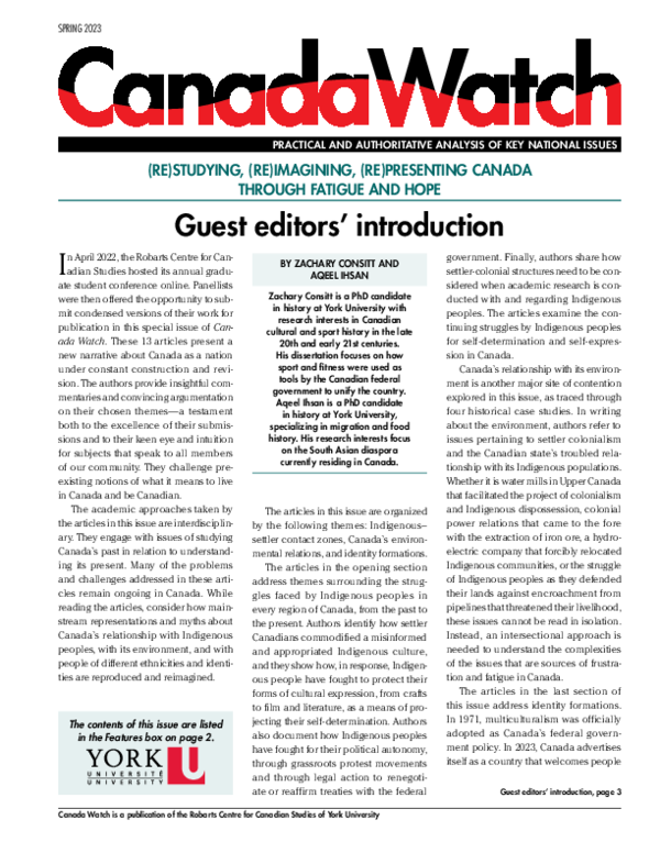(PDF) Guest editors’ introduction | Zachary Consitt - Academia.edu