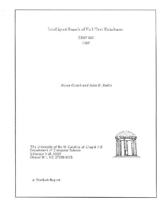 (PDF) Intelligent Search of Full-Text Databases | John B. Smith ...