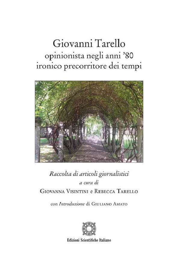 (PDF) Giovanni Tarello opinionista negli anni '80