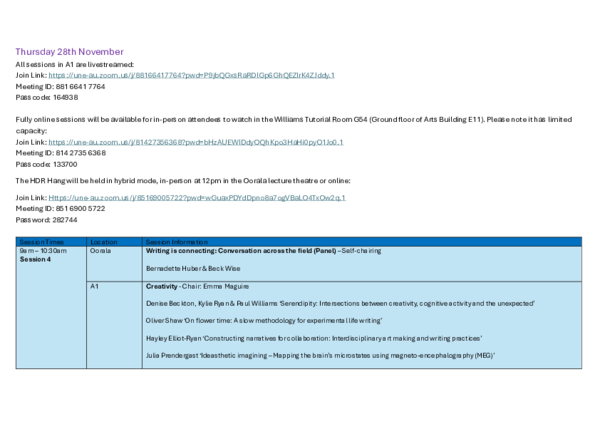 (PDF) What are you quining about? Making new by speaking twice in the ...