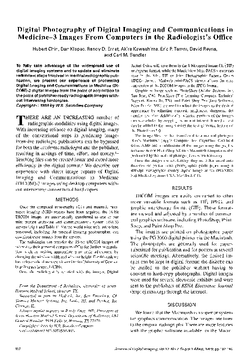 (PDF) Digital photography of Digital Imaging and Communications in ...