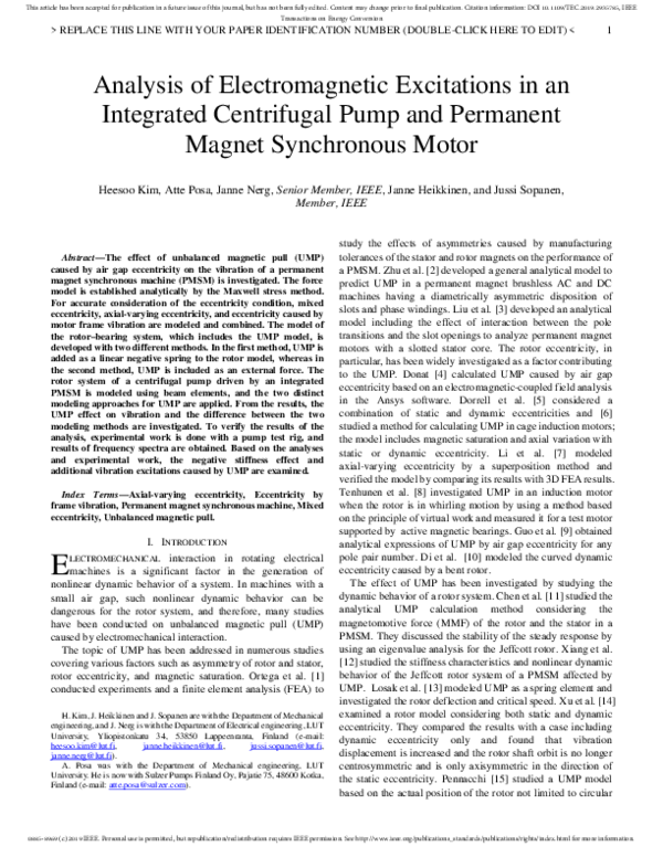 (PDF) Analysis of Electromagnetic Excitations in an Integrated ...