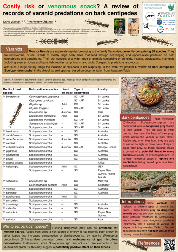(PDF) Costly risk or venomous snack? A review of records of varanid ...