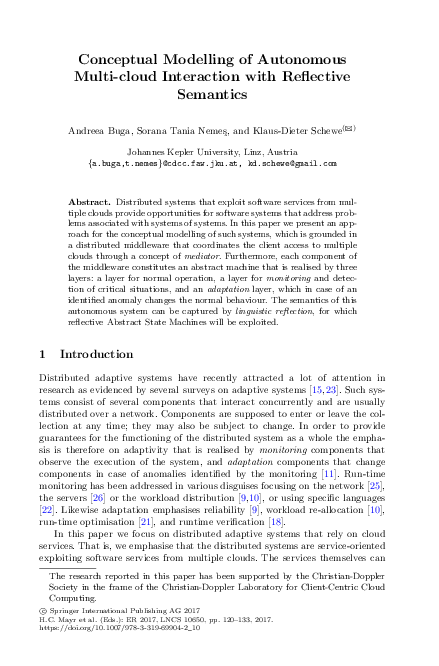 (PDF) Conceptual Modelling of Autonomous Multi-cloud Interaction with Reflective Semantics ...