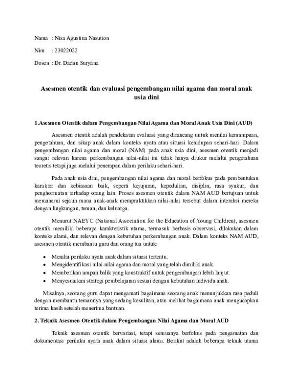 (PDF) Resume nisaagustinanasution pert14 NAM | Nst Nisa agustina - Academia.edu