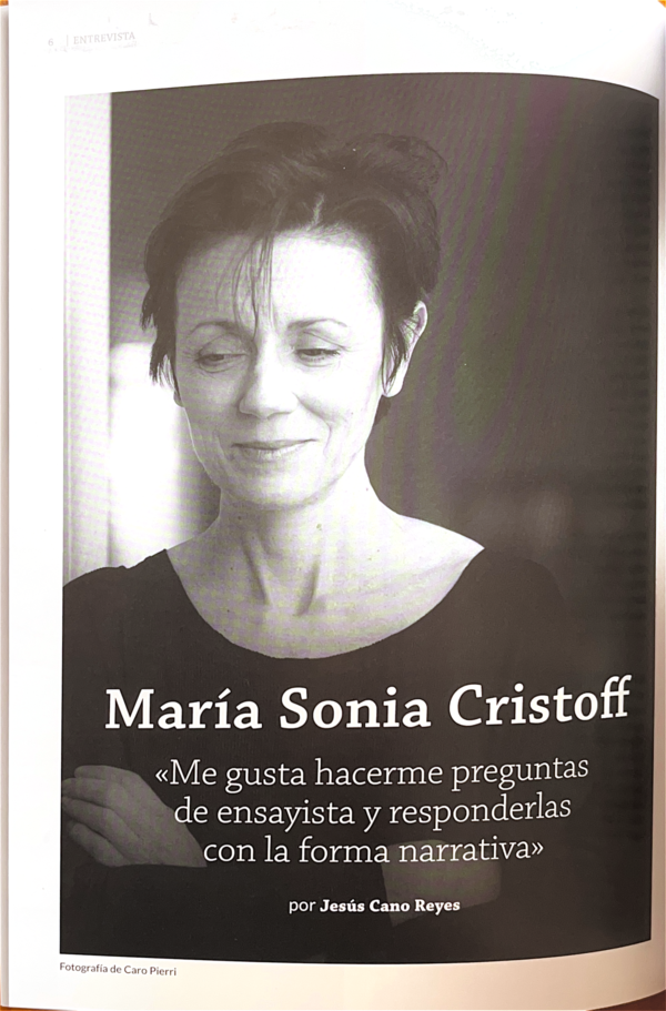 (PDF) Entrevista María Sonia Cristoff