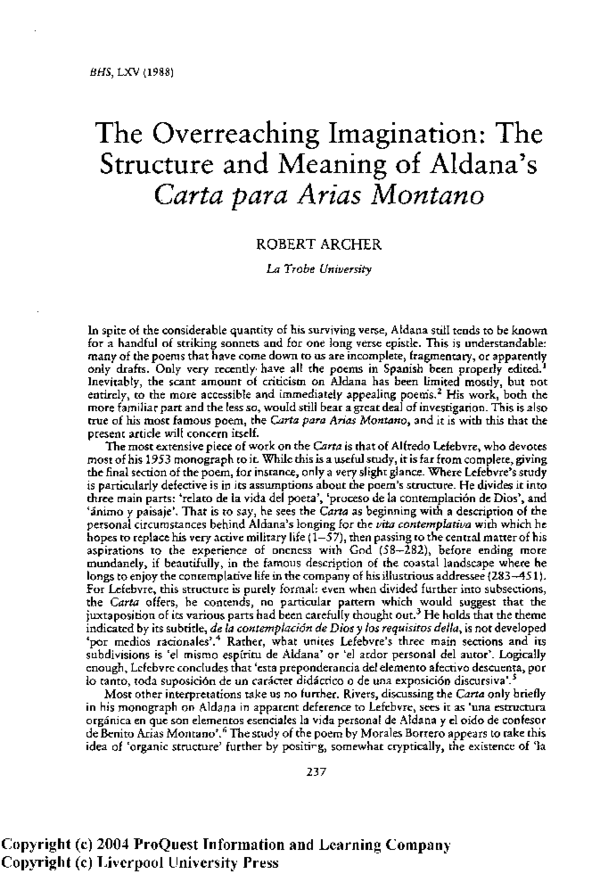 (PDF) The Overreaching Imagination: The Structure and Meaning of Aldana ...